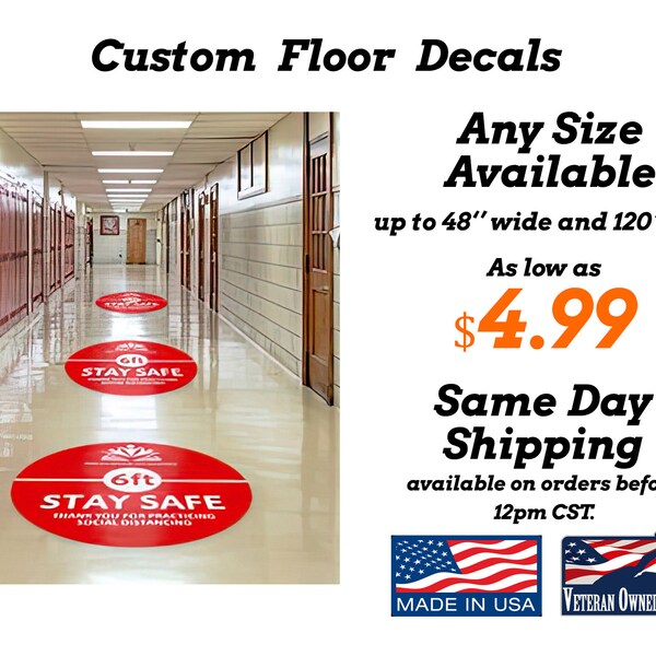 Wedding Floor Decal - Etsy