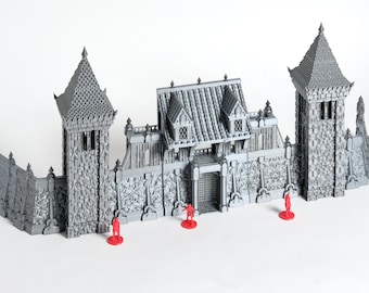 28mm Medieval Castle - Etsy