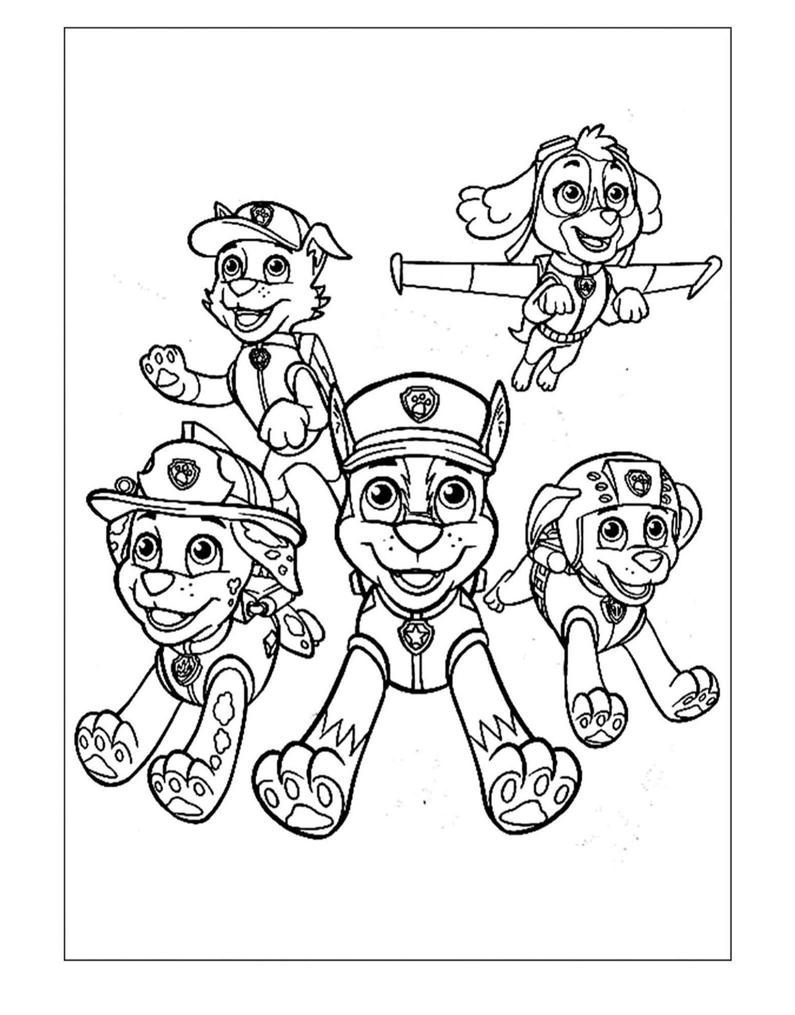 Childrens Digital Colouring Pages - Etsy