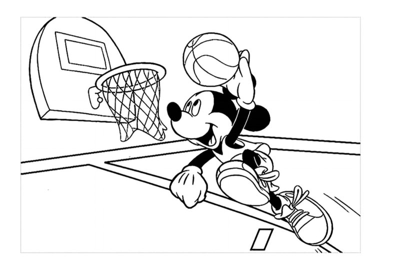 Children's Digital Colouring Pages - Etsy