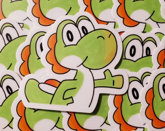 Yoshi Sticker - Etsy
