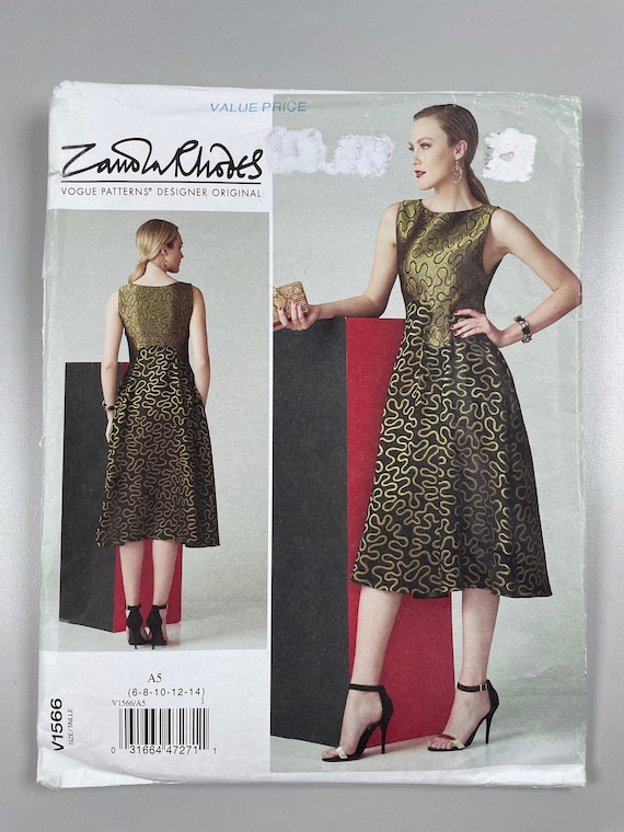 Silk Organza Dress Pattern