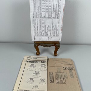 Simplicity 8358 FF Uncut Daisy Kingdom Size 3,4,5,6 Chest 22”-25”bonus ...