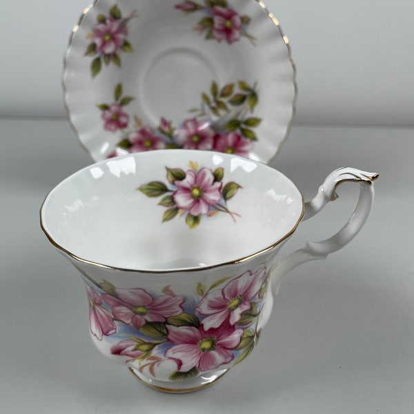 Pink Flower Tea Cup - Etsy