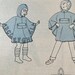 Butterick 3626 FF Uncut Children Outerwear and Transfer Appliqué ...