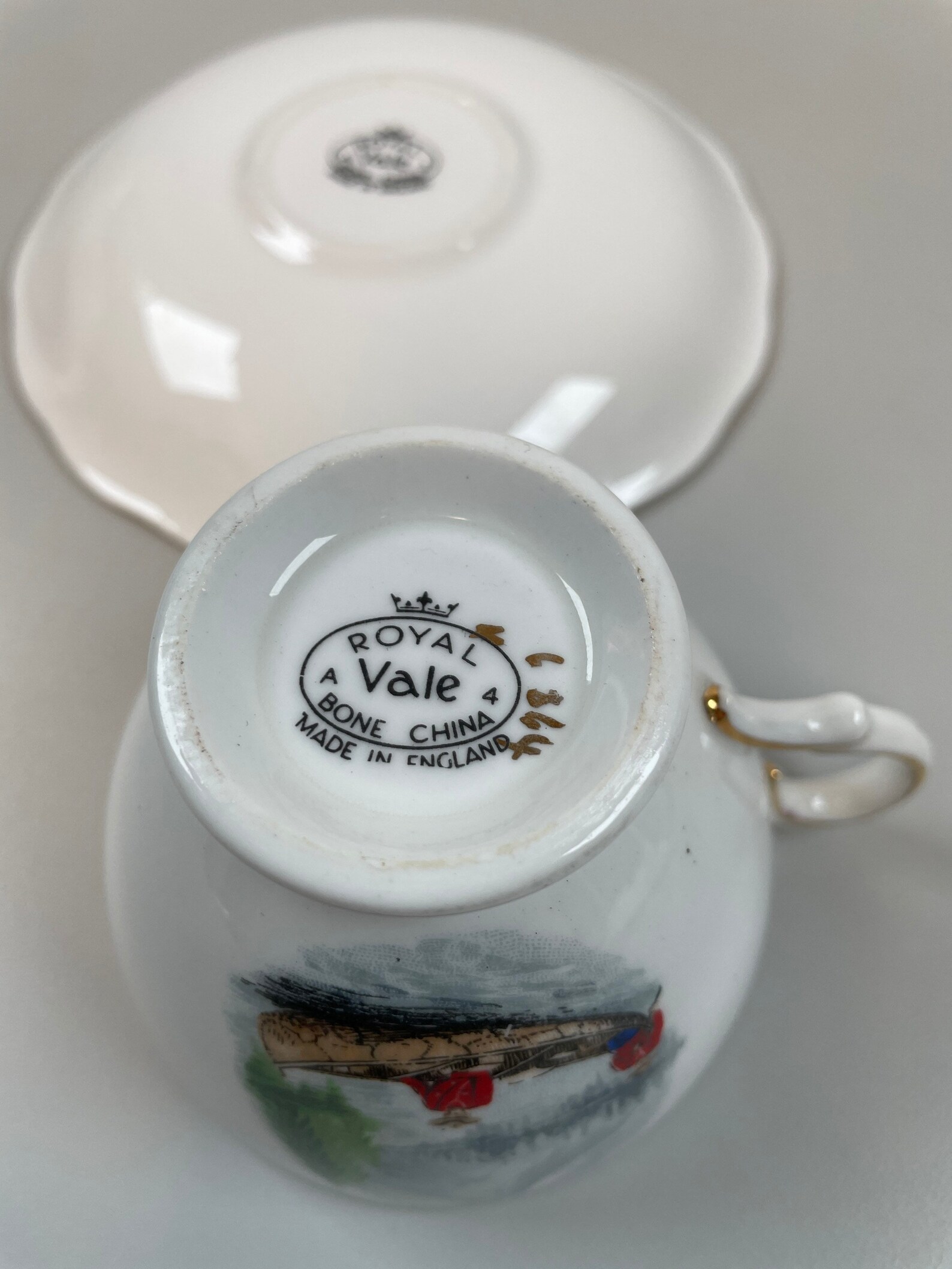 Vintage RCMP Royal Canadian Mounted Police Bone China Tea Cup | Etsy