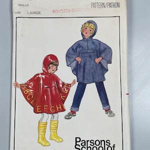 Butterick 3626 FF Uncut Children Outerwear and Transfer Appliqué ...