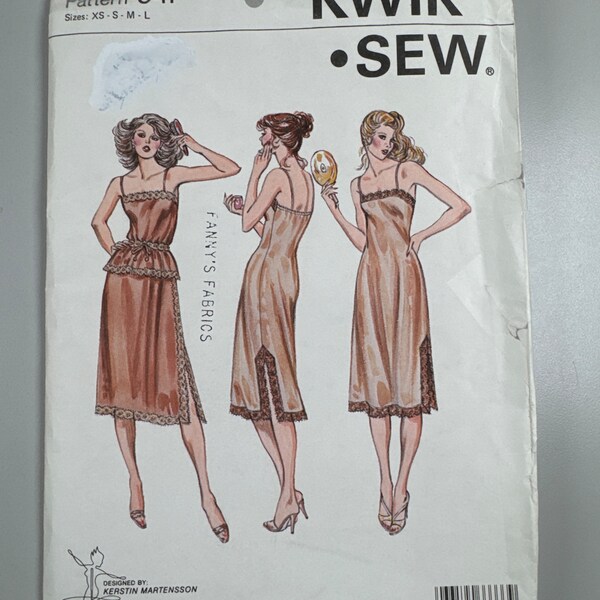 Full Slip Pattern - Etsy