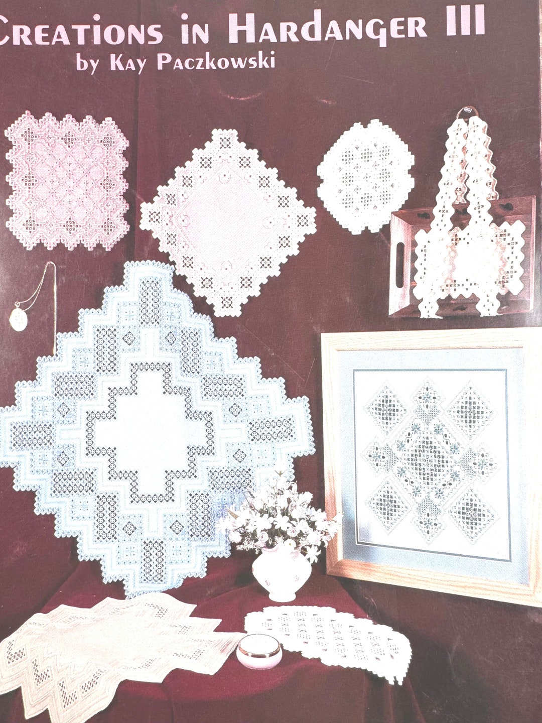 6 X Award Winning Designs in Hardanger Embroidery Some Cross Stitch ...