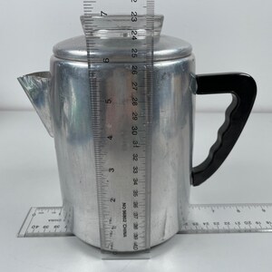 1960s Aluminum Coffee Percolator. Tea Maker. Camping, Cottage, MCM ...
