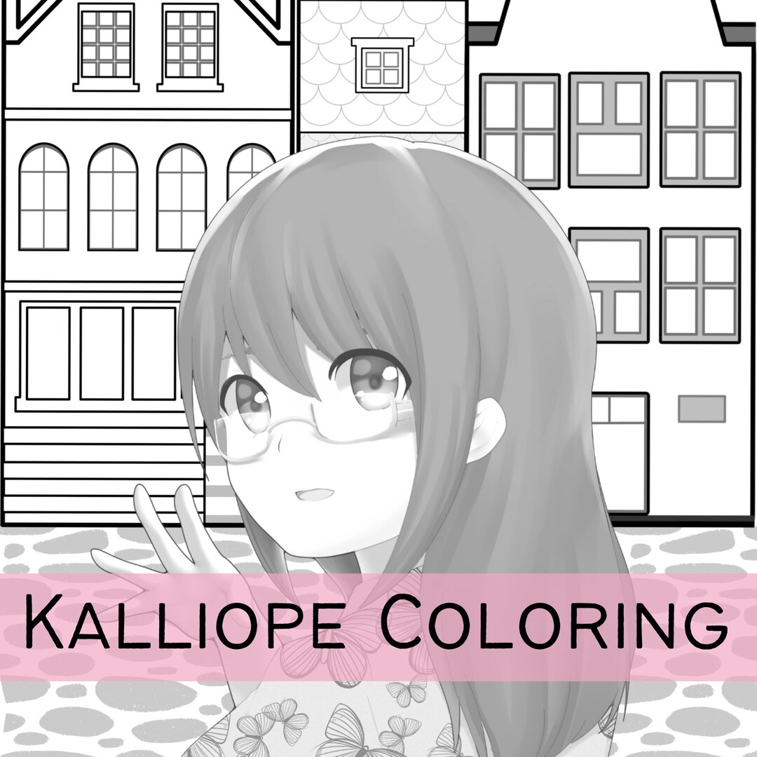 Printable Adult Coloring Pages, Anime Girl Coloring Page, Coloring ...