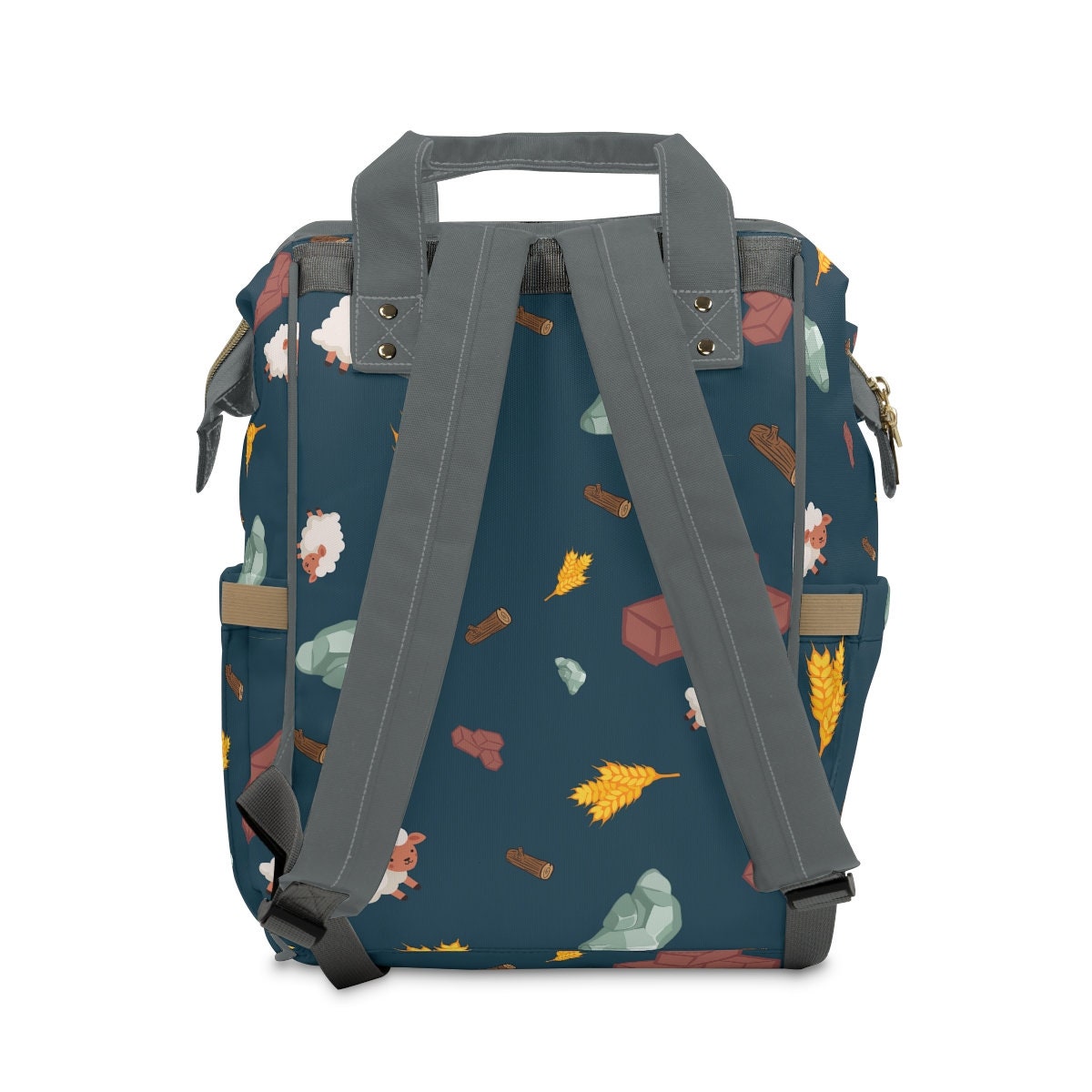 Catan Resource Hex Backpack Bag, Settlers of Catan Storage, Catan ...