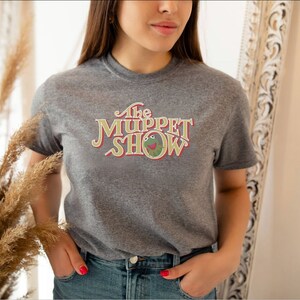 Muppet Show Graphic Tee, Retro Logo, Funny Cartoon TV Show Shirt - Etsy