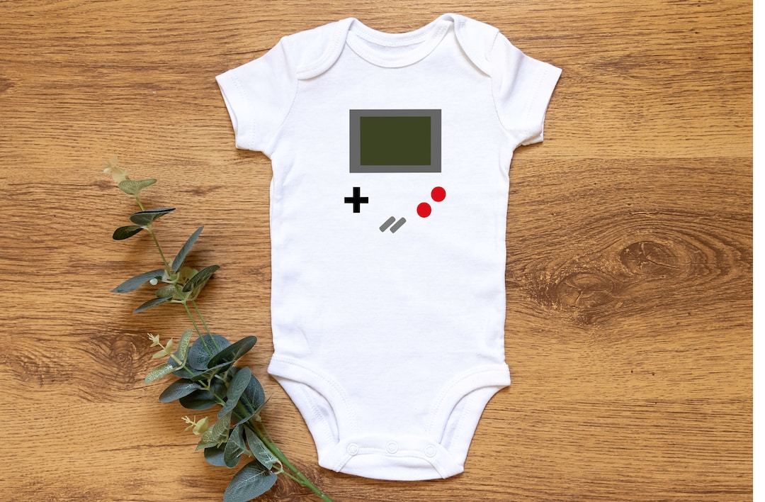 Video Game Onesie, Gamer Baby Announcement Onesie, Nerdy Baby Onesie ...
