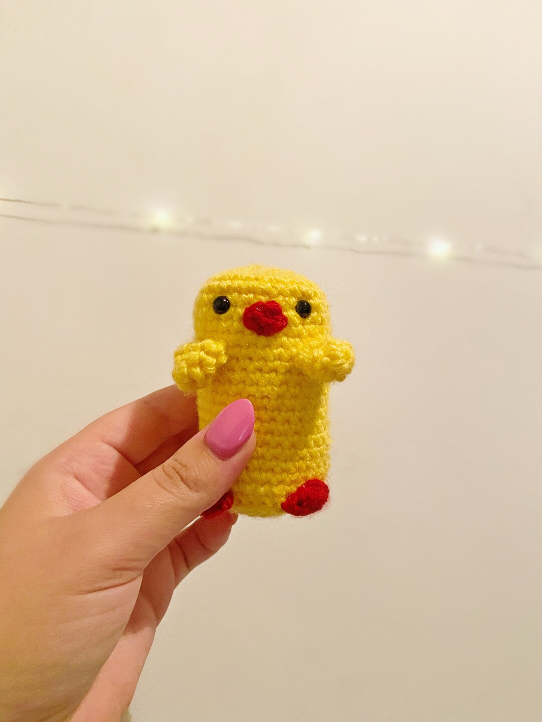 Mini Long Chicken Plush, Chick Plushie Animal - Etsy