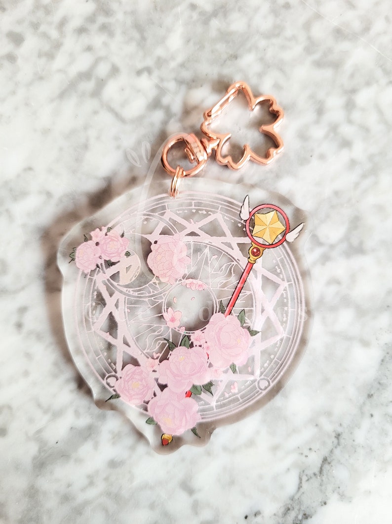 Cardcaptor Sakura Keychain - Etsy