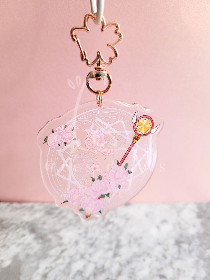 Cardcaptor Sakura Keychain - Etsy