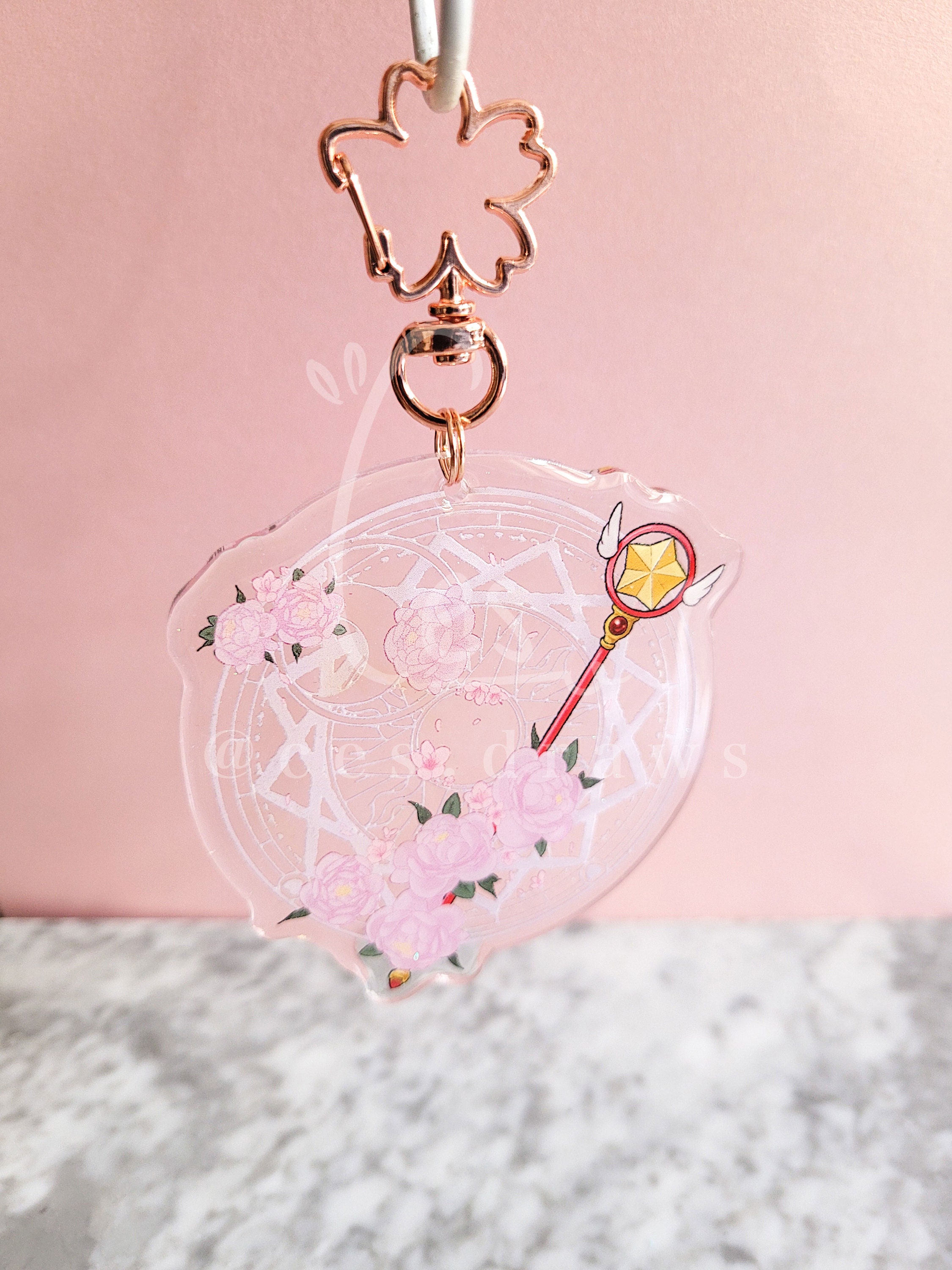 Cardcaptor Sakura Keychain - Etsy