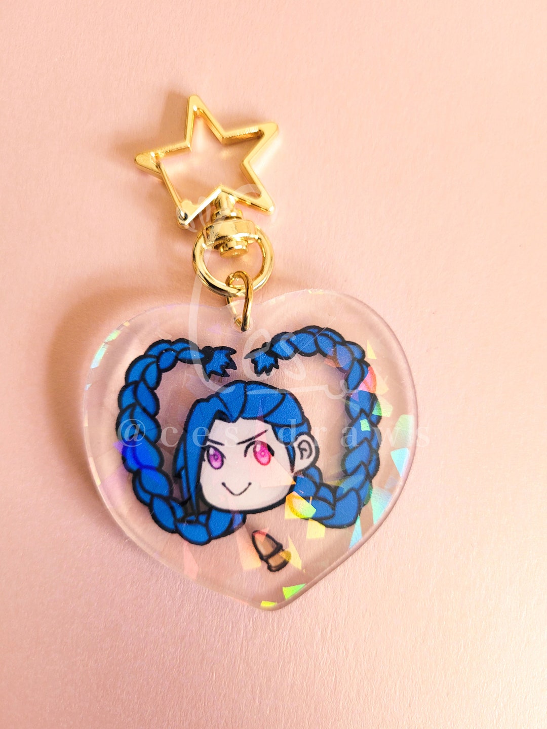 Jinx Keychain! - Etsy