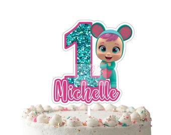 Cry Baby Cake Topper - Etsy