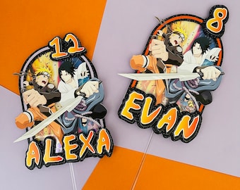 Naruto Sasuke Cake Topper - Etsy