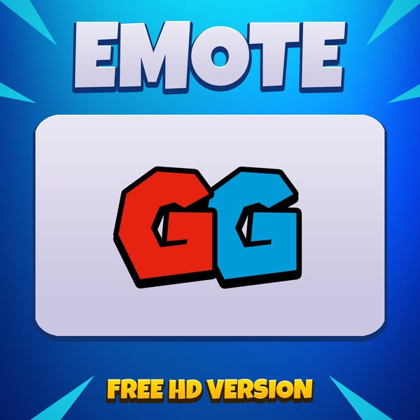 Gg ez emote - Etsy France