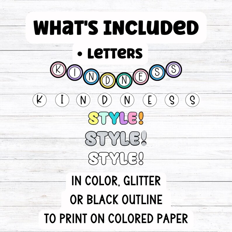 Friendship Bracelet Bulletin Board Kit | Kindness Classroom Decor ...