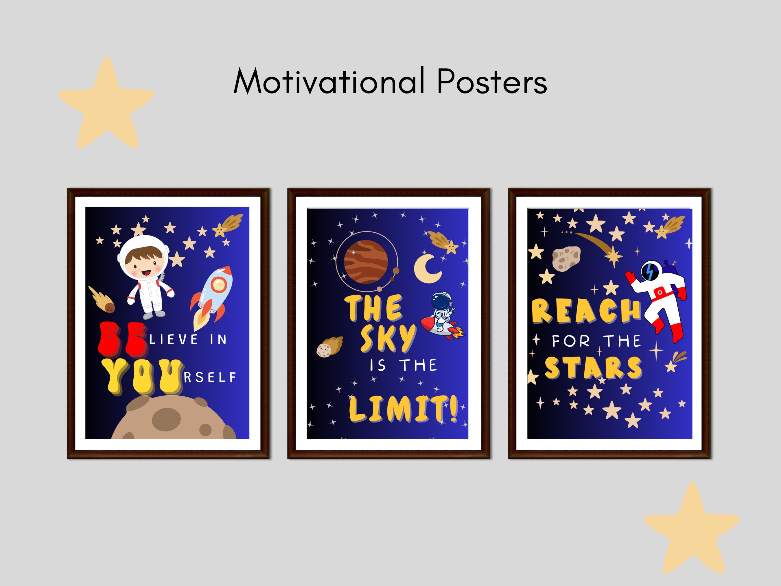 Solar System Classroom Posters Classroom Decoration - Etsy