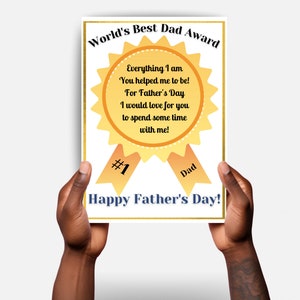Father's Day Coupon Book Printable | DIY Father's Day Gift | Printable ...