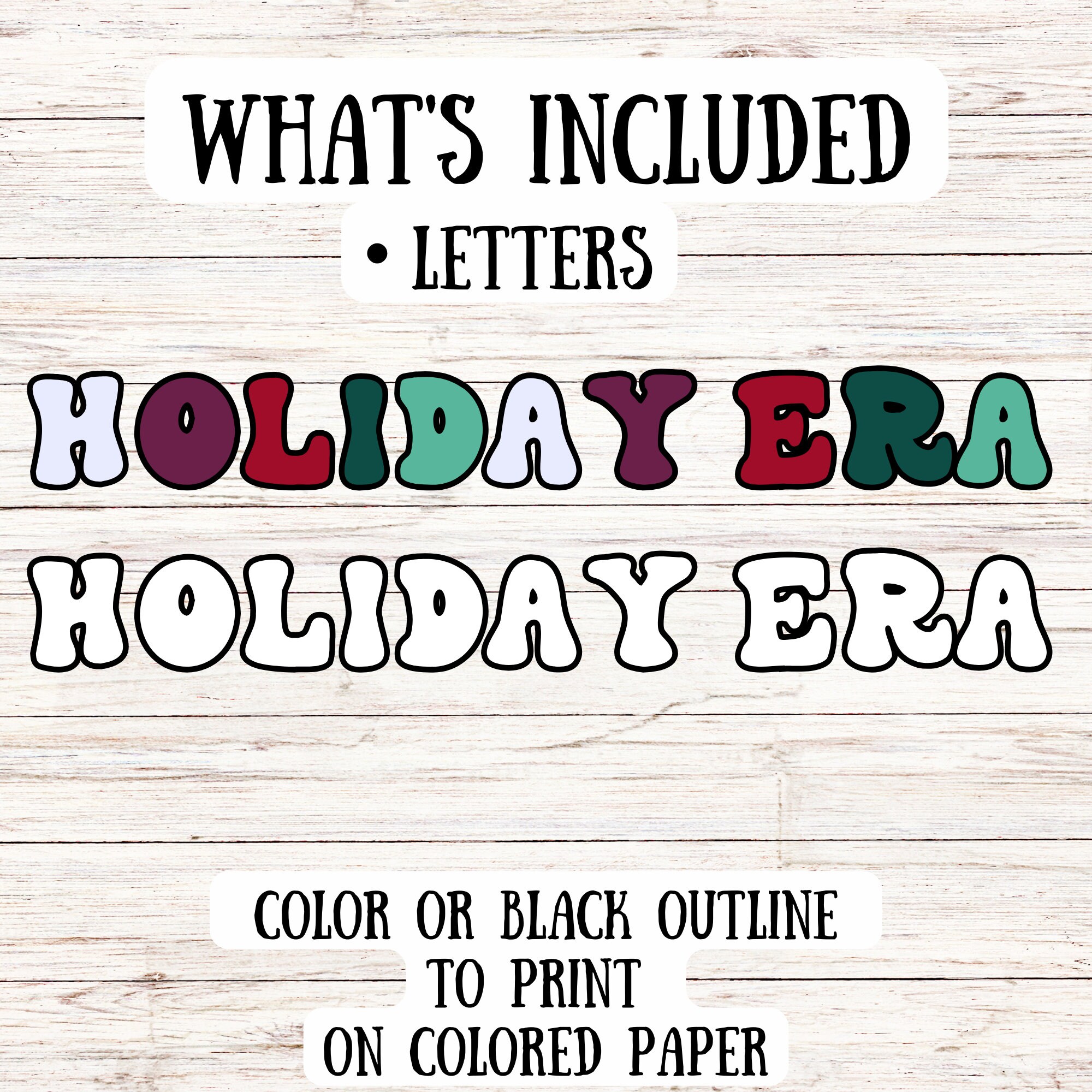 Holiday Era Bulletin Board Kit | Winter Bulletin Board | Retro Groovy ...