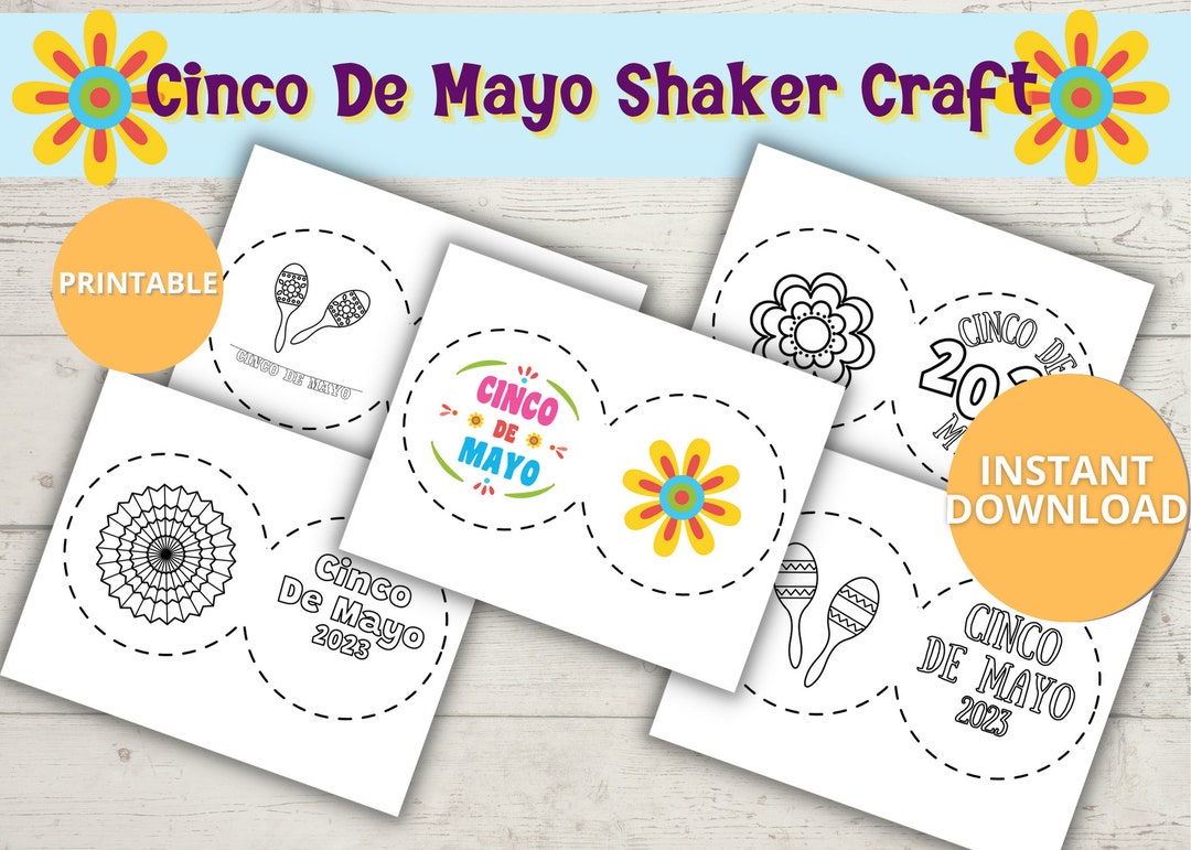Cinco De Mayo Crafts Shaker Craft Kids Cinco De Mayo What's Your Taco ...