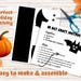 Printable Halloween Craft Bundle | Finger Puppets, Build-a-crafts ...