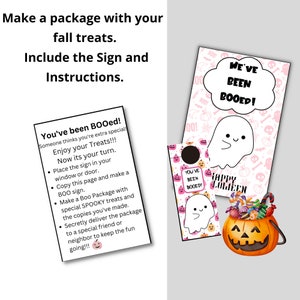 You've Been Booed Printable Game - Fun Halloween Neighborhood or Office ...