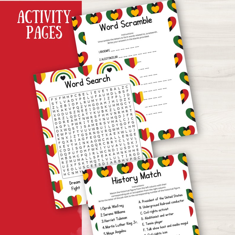 Juneteenth Trivia Game | Juneteenth Activities | Kids Juneteenth Games ...