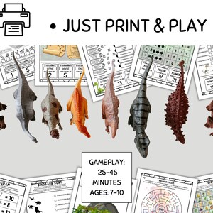 Dinosaur Escape Room for Kids. Printable Party Game, Dinosaur Games ...