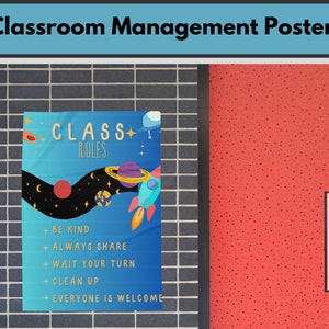 Solar System Classroom Posters, Classroom Decoration, Kindergarten ...