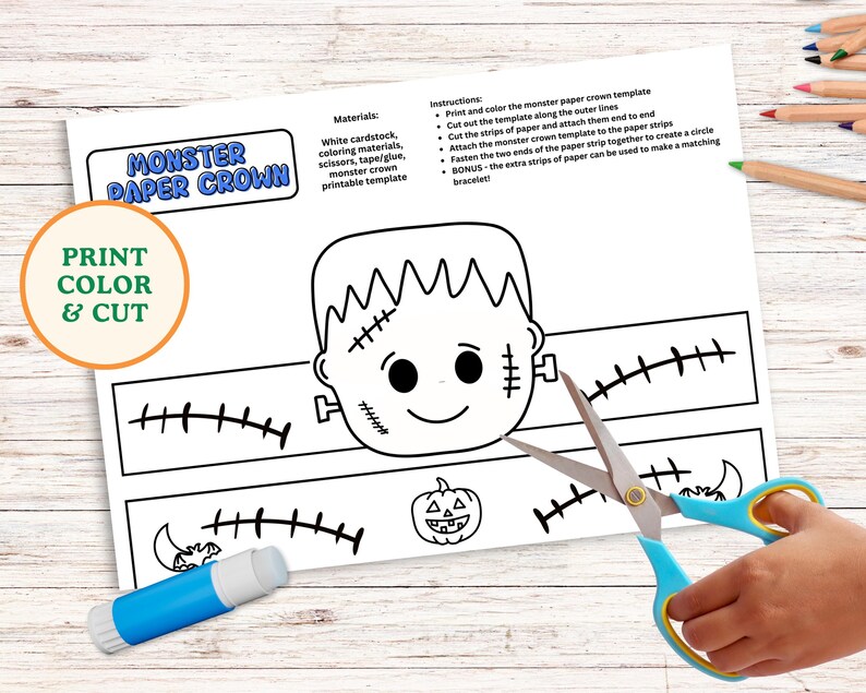 Printable Halloween Craft Bundle | Finger Puppets, Build-a-crafts ...