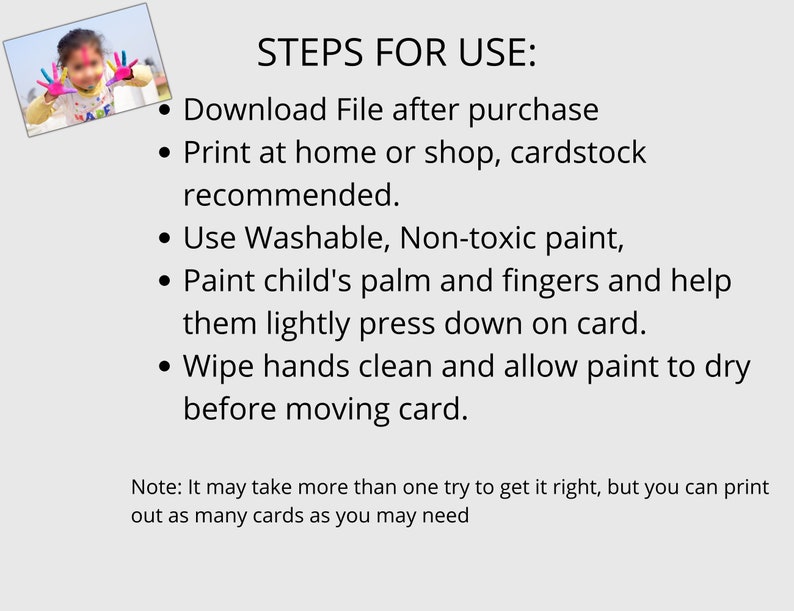 Mother's Day Hand-print Art Bundle, Mother's Day Preschool Crafts ...