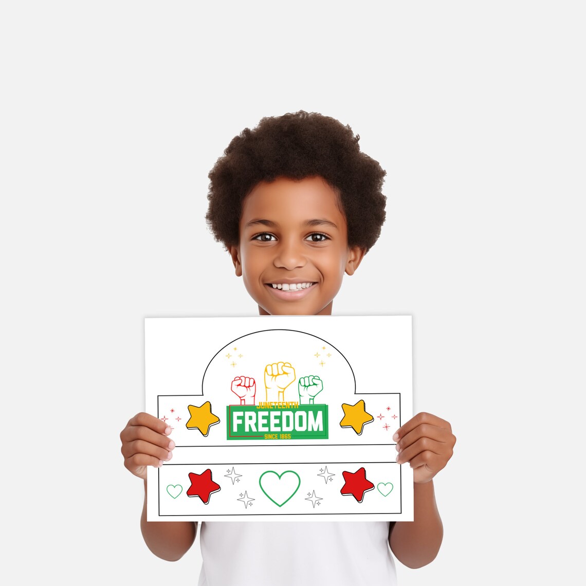 Juneteenth Printable Crown Craft | DIY Celebration Craft | Juneteenth ...