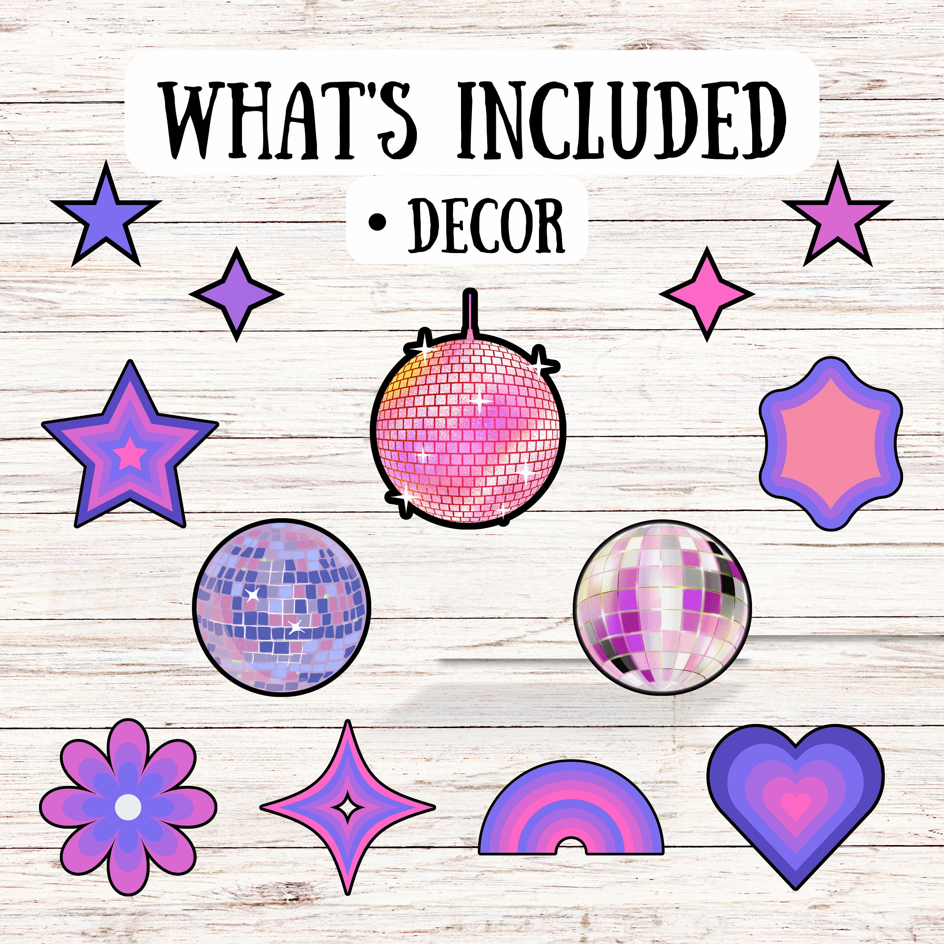 Glitter Era Bulletin Board Kit | Back to School Bulletin Board | Retro ...