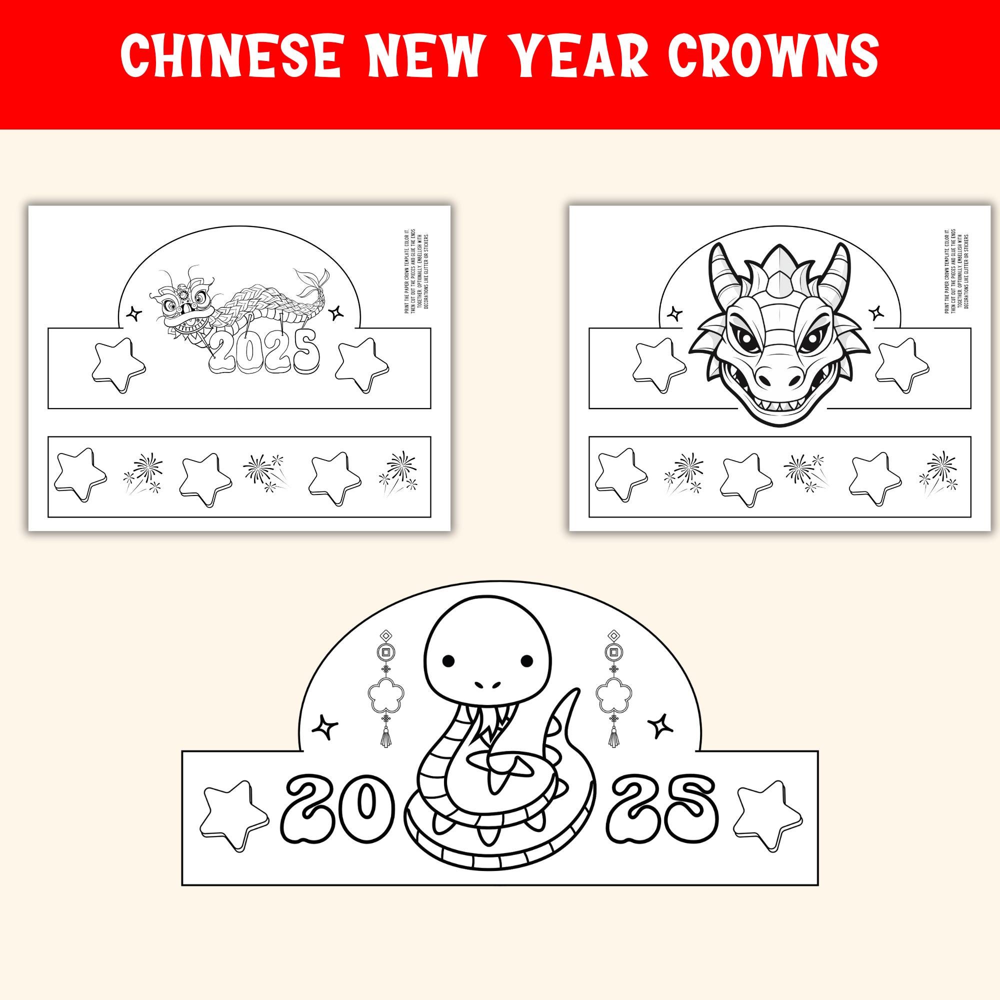 Lunar New Year Crown Craft - Chinese Zodiac Headband - Fun Kids ...