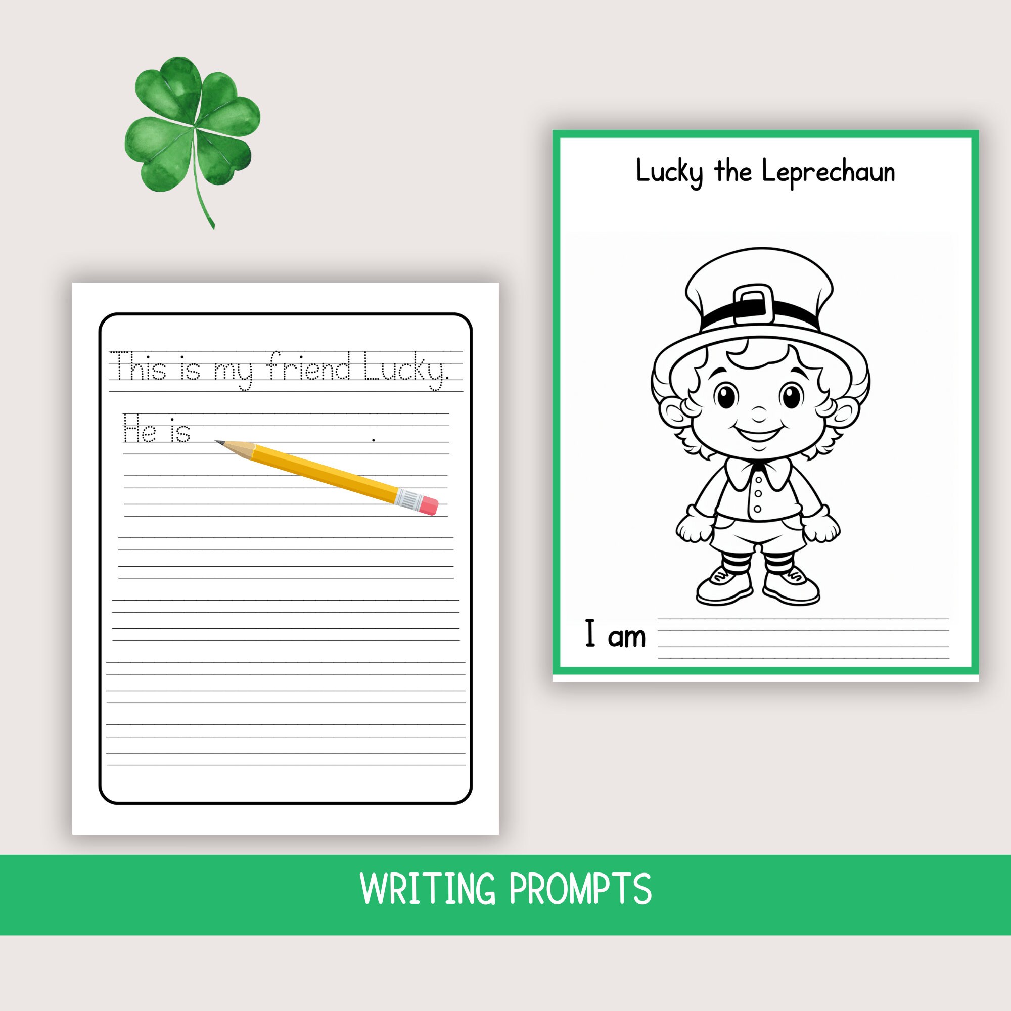 St. Patrick's Day Craft: Hide the Leprechaun Activity | Leprechaun ...