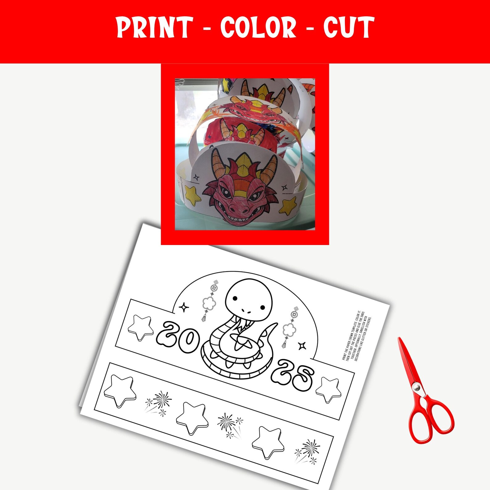 Lunar New Year Crown Craft - Chinese Zodiac Headband - Fun Kids ...