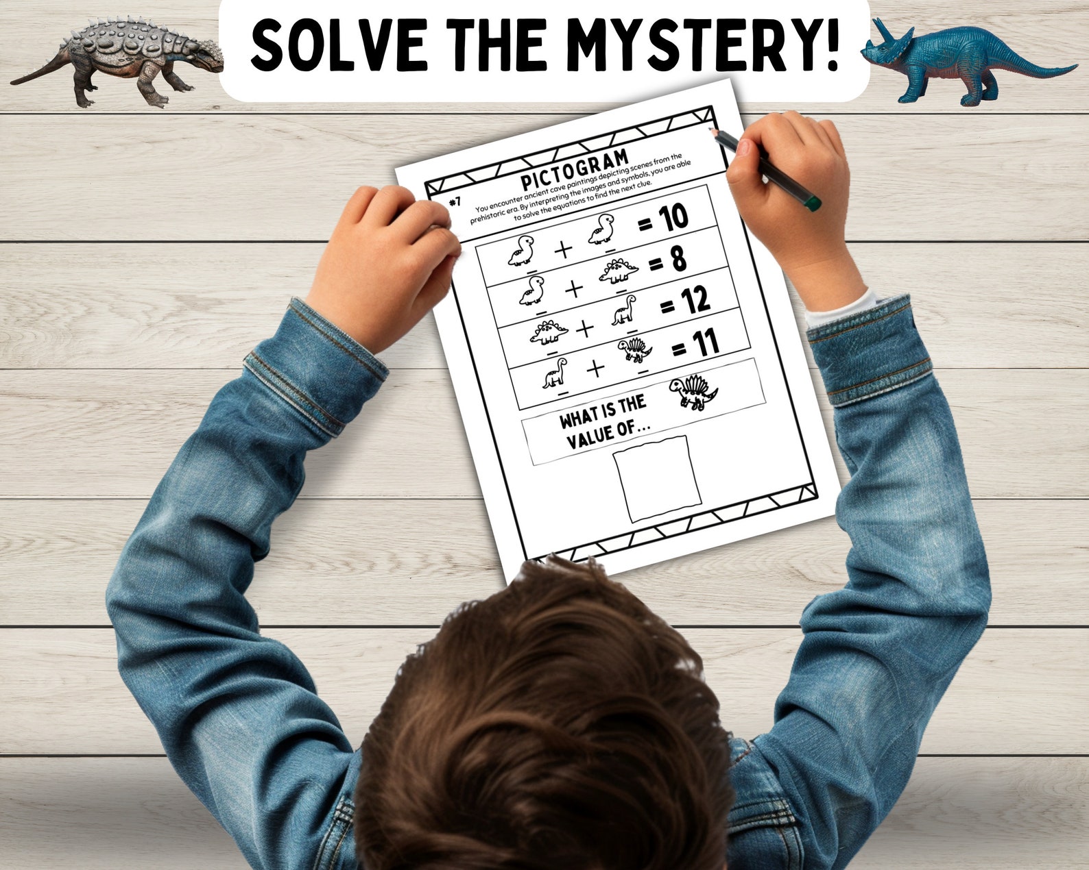 Dinosaur Escape Room for Kids. Printable Party Game, Dinosaur Games ...