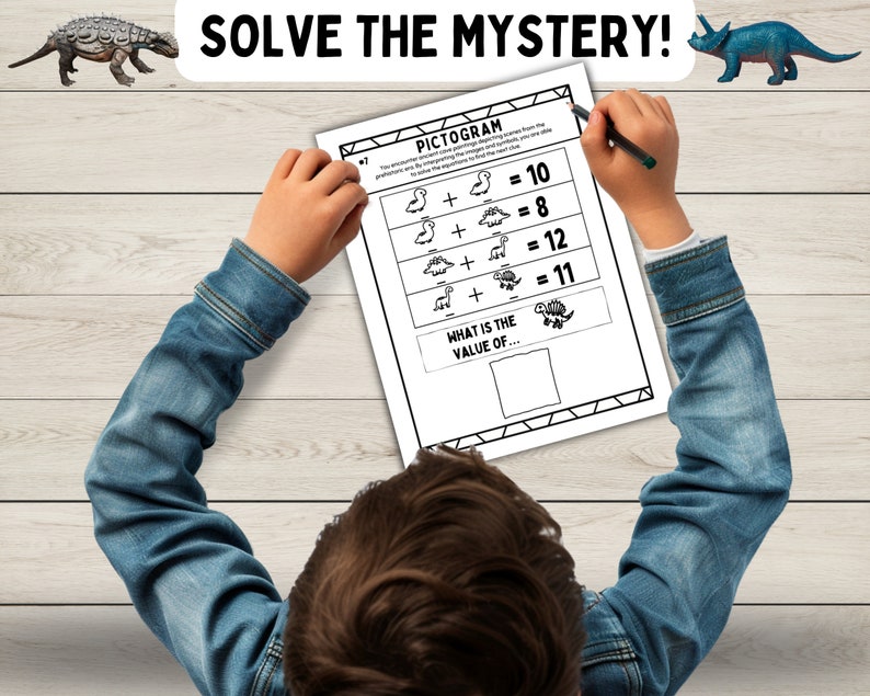 Dinosaur Escape Room for Kids. Printable Party Game, Dinosaur Games ...