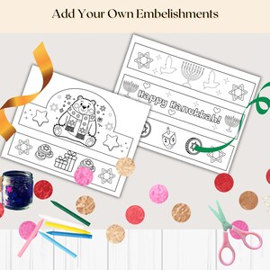 Hanukkah Crown Printable - Chanukah Menorah Hat Craft - Jewish ...