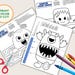Printable Halloween Craft Bundle | Finger Puppets, Build-a-crafts ...