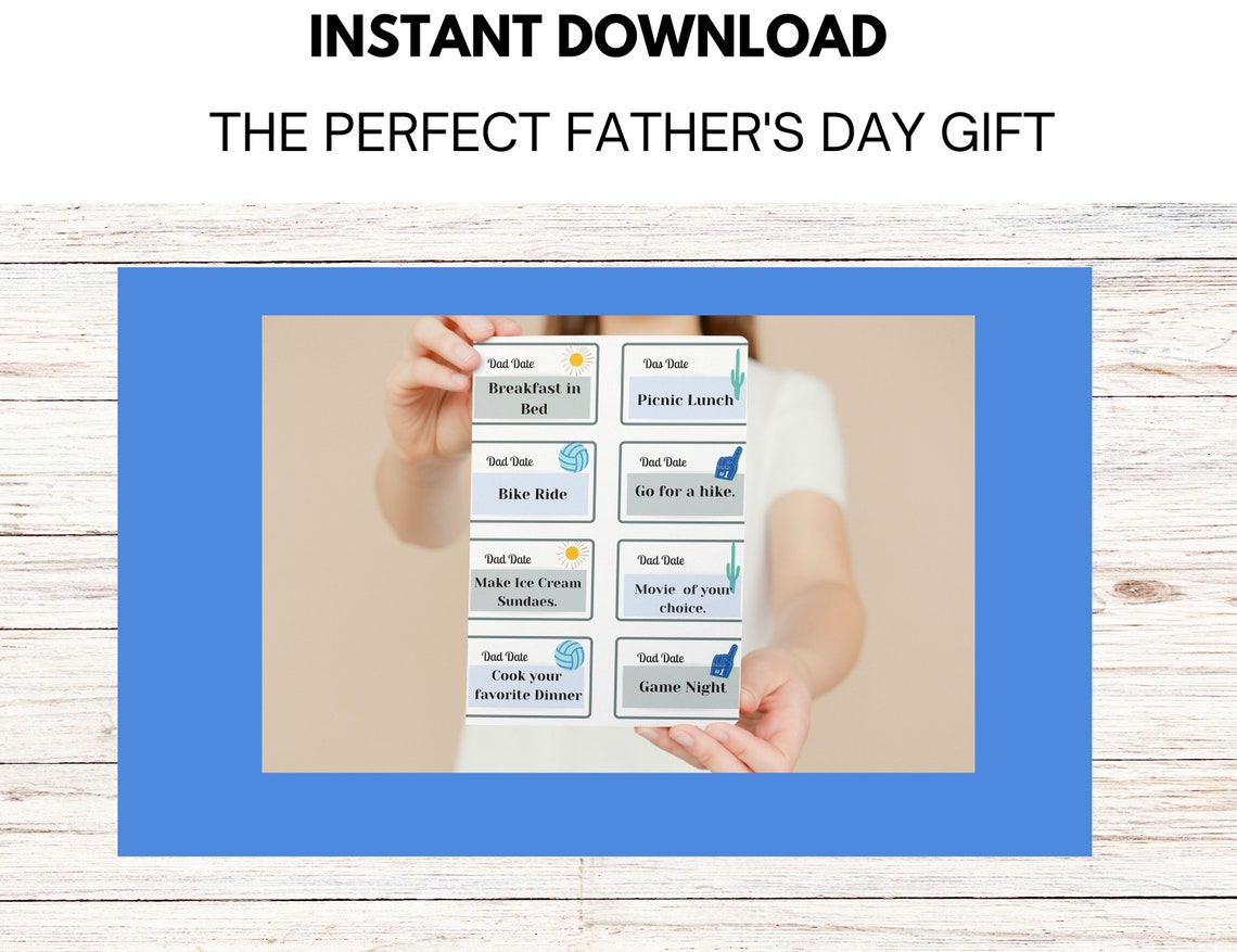 Father's Day Coupon Book Printable DIY Father's Day Gift Printable Dad ...