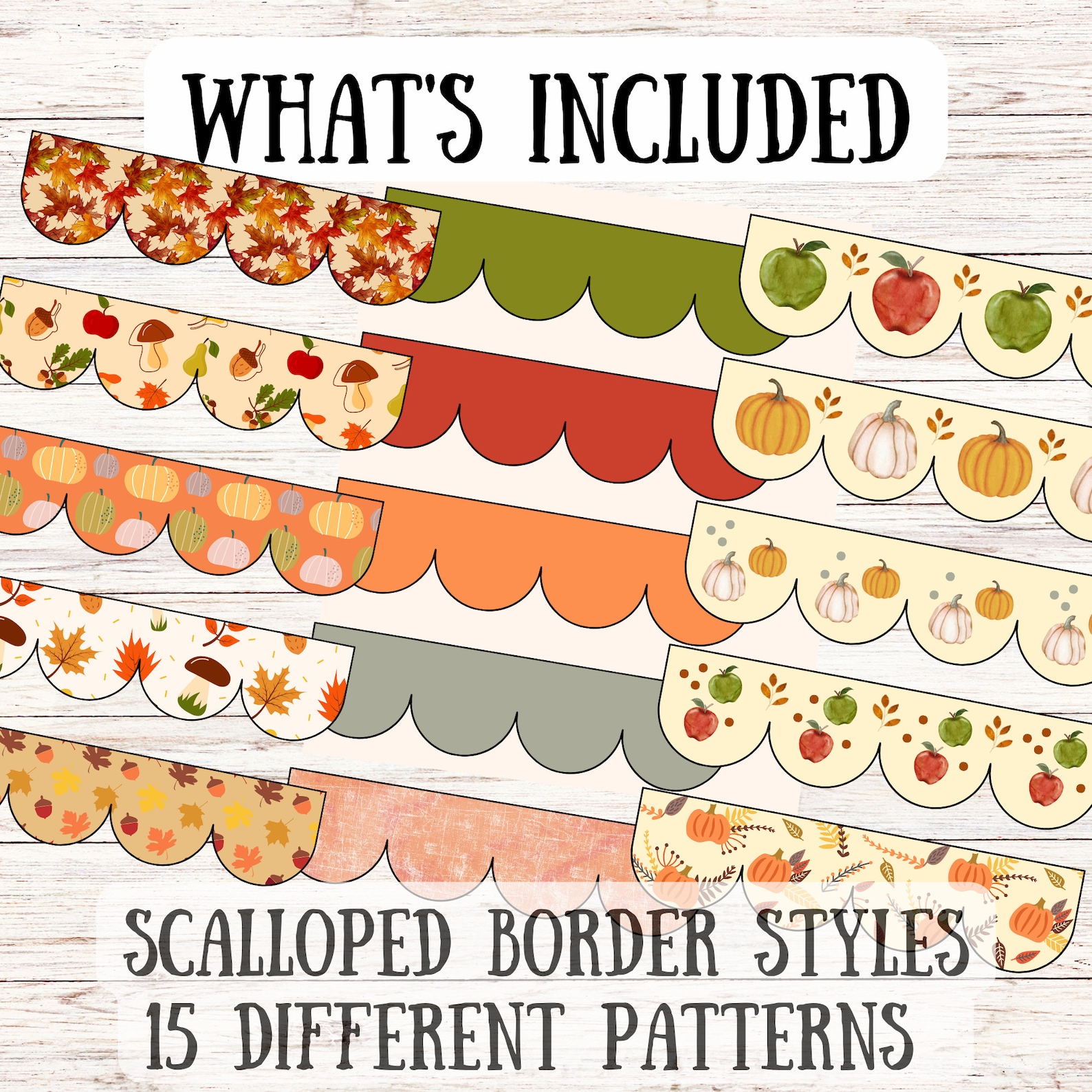 Fall Bulletin Board Kit | Back to School Bulletin Board | Autumn ...