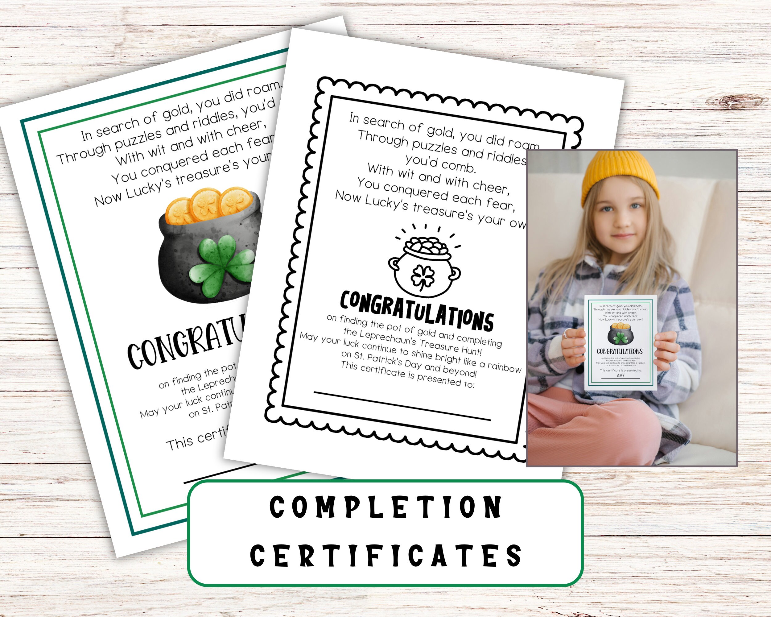 St. Patrick’s Day Escape Room for Kids. Printable Party Game ...